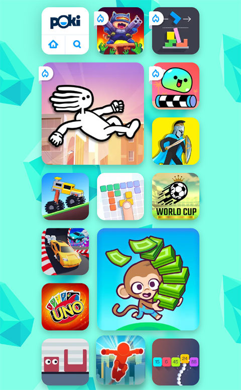 poki小游戏免费秒玩下载手机版-poki小游戏(在线玩)软件下载官方版v1.0.16 - 魔趣网